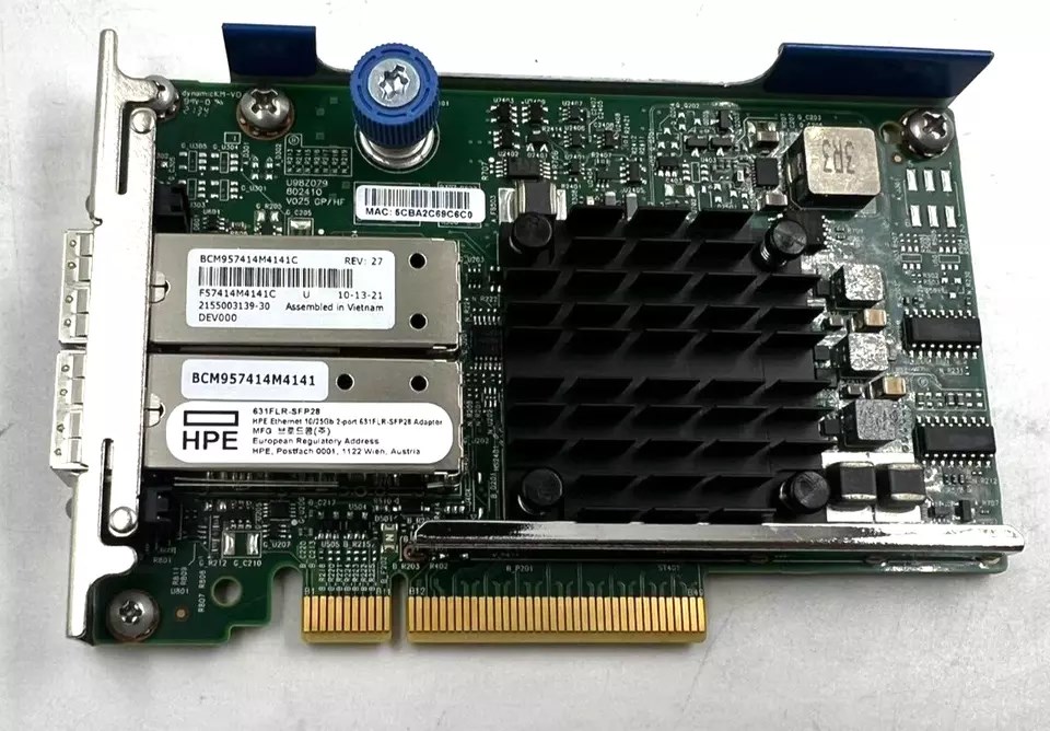 HPE 817709-B21 Ethernet 10/25Gb 2-port 631FLR-SFP28 Adapter