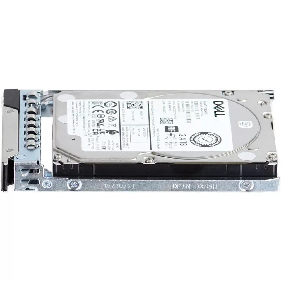 Dell RWR8F 2.4TB 10K SAS 12Gbps 512e 2.5" Hot Plug Hard Drive with Tray