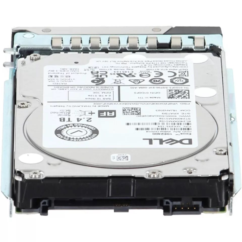 Dell RWR8F 2.4TB 10K SAS 12Gbps 512e 2.5" Hot Plug Hard Drive with Tray