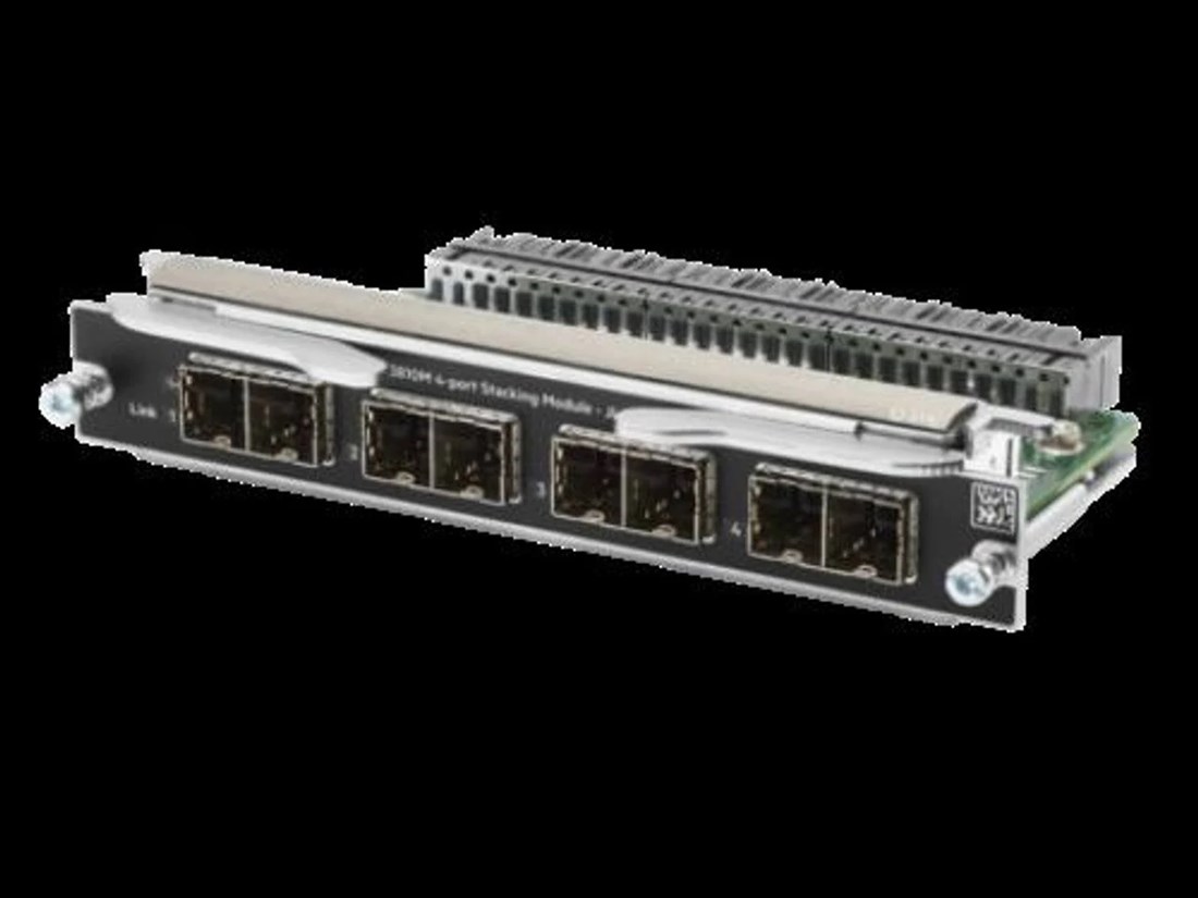 HPE JL084A Aruba 3810M 4-Port Stacking Module