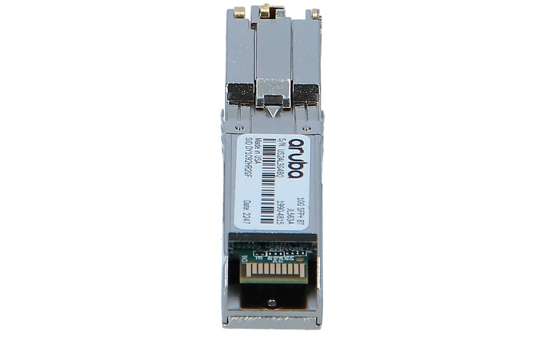 HPE Aruba JL563A 10Gbase-T SFP+ RJ45 30m Cat6A Transceiver