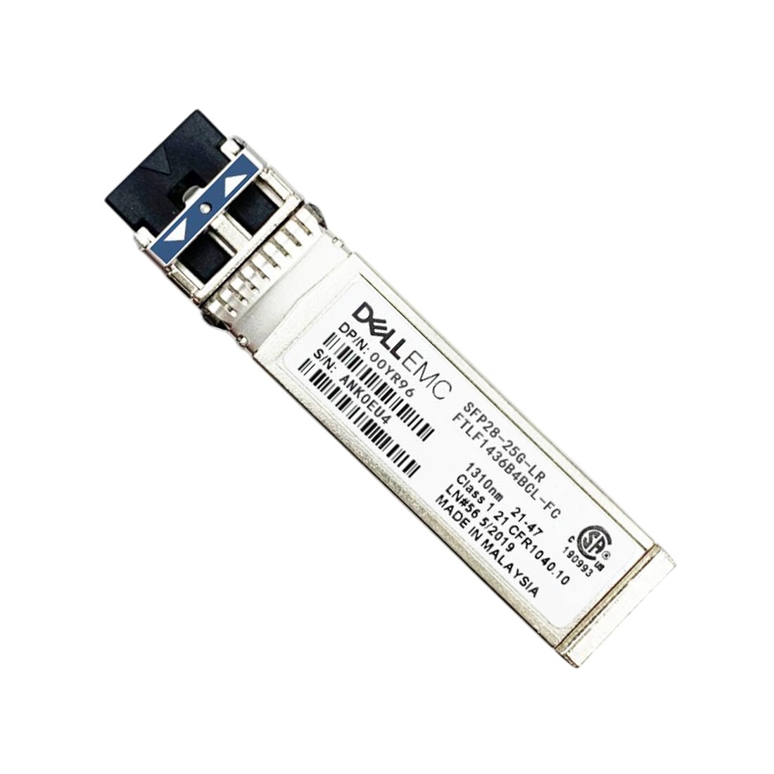 Dell 407-BBXY 25GbE SFP28 LR SMF Duplex LC Transceiver
