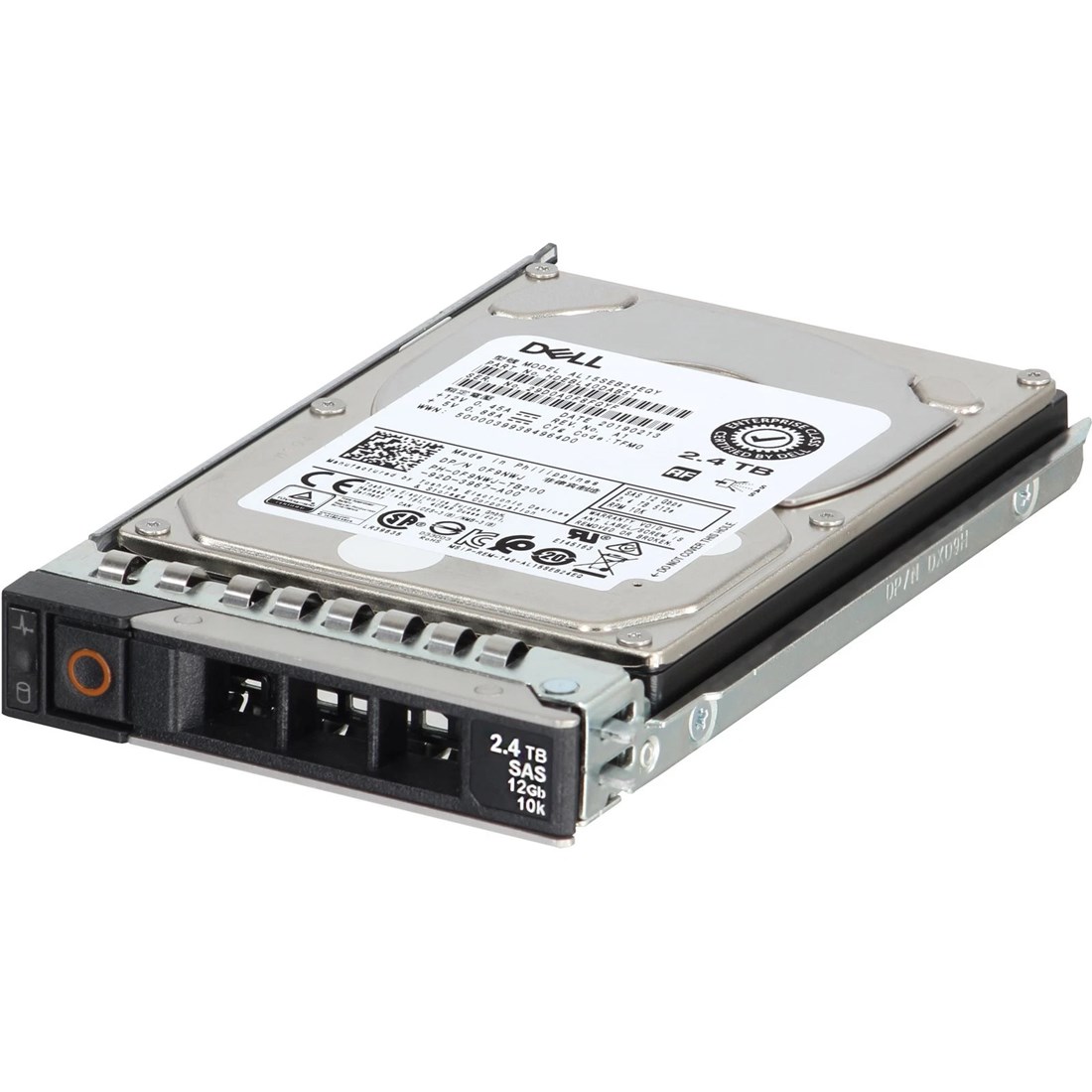 Dell 0F9NWJ 2.4TB 10K RPM SAS 12Gbps 512e 2.5inch Hot-Plug Drive with Tray