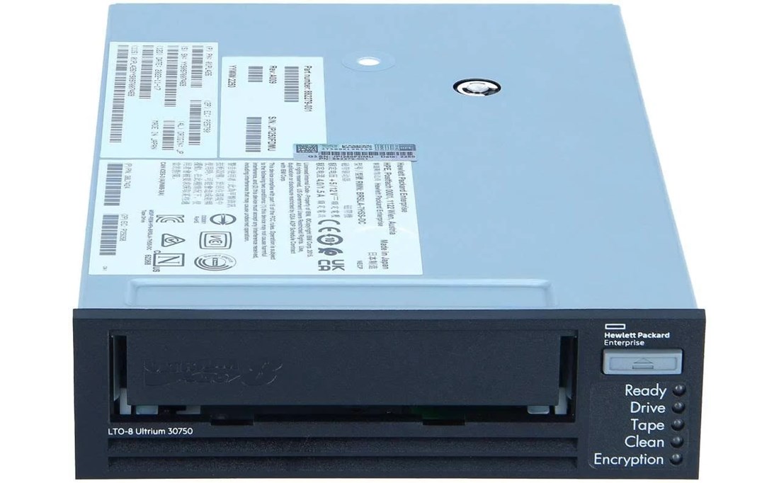 HPE 882185-001 30TB LTO-8 StoreEver MSL 30750 SAS Internal Tape Drive F/S
