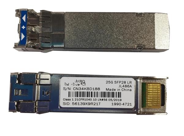 HPE JL486A Aruba 25G SFP28 LC LR 10Km SMF Transceiver