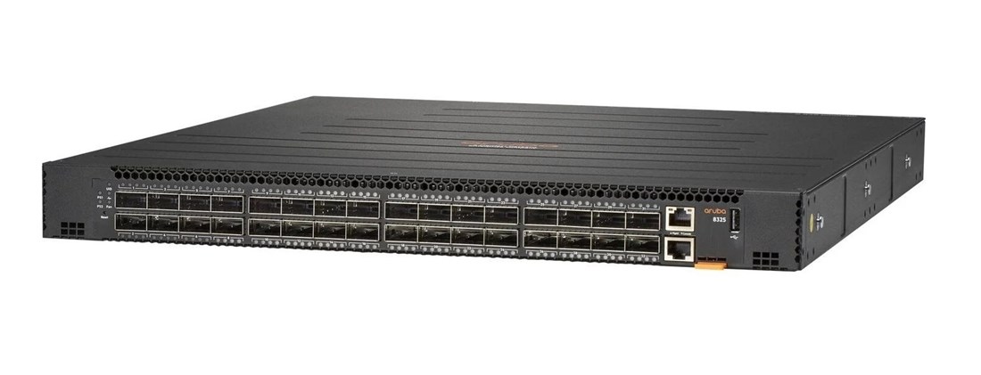 HPE Aruba JL626A 8325-32C 32p QSFP+/QSFP2 Front-to-Back 6 Fans 2 Power ...