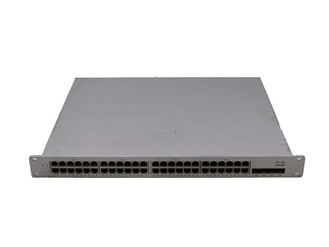 Cisco MS250-48FP-HW Meraki Cloud Managed MS250-48FP 48 Ports Managed Switch