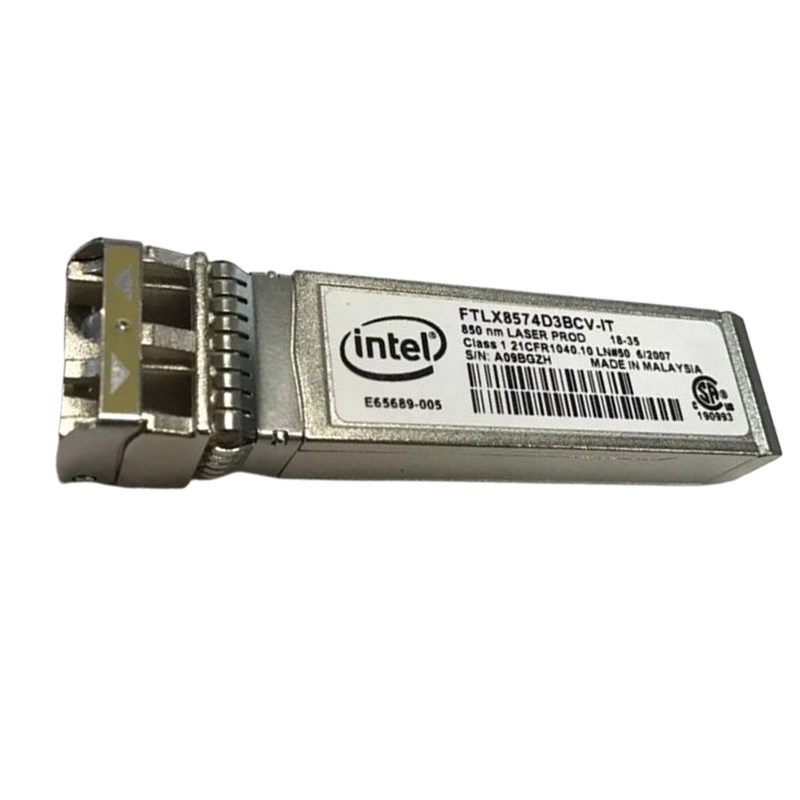 Intel E65689-005 1G/10G 850nm Multimode Datacom SFP+ Transceiver