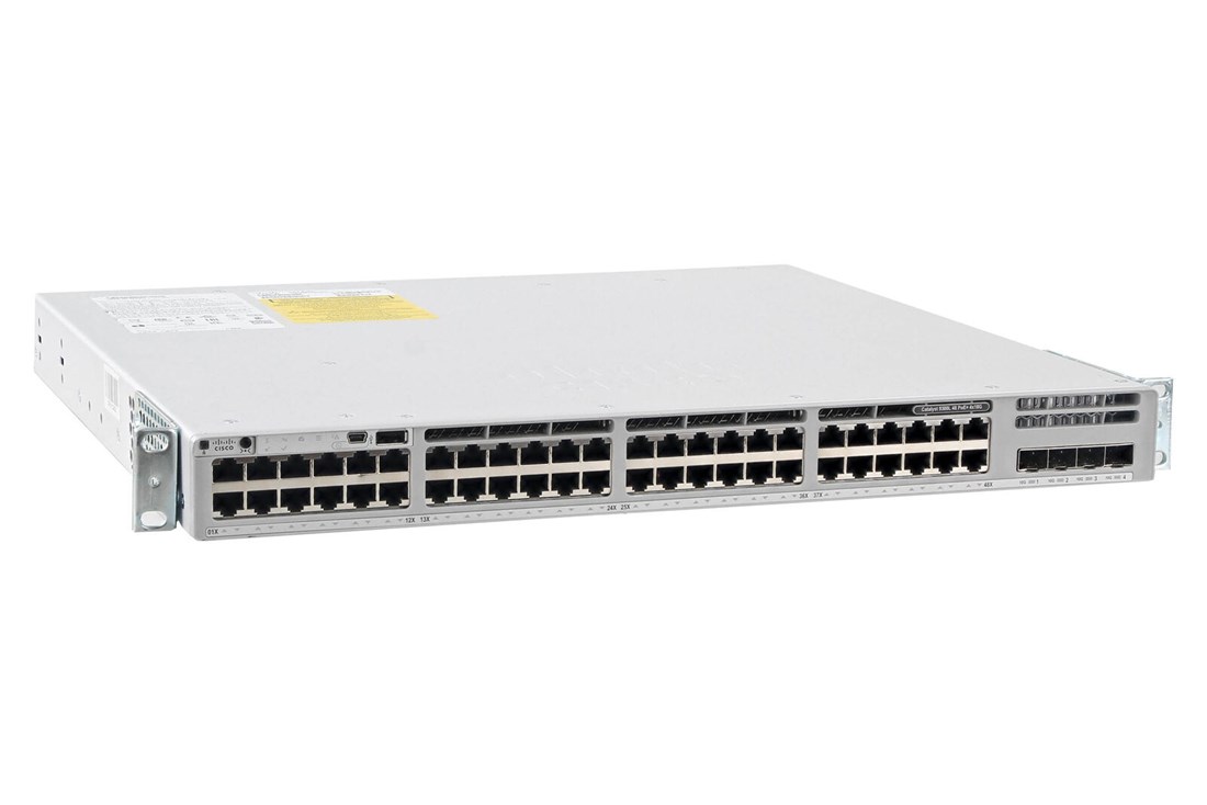 Cisco C9300L-48P-4G-E Catalyst 9300L Managed L3 Switch - 48 PoE+ ...