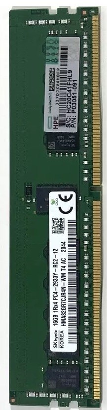 Hynix HMA82GR7CJR4N-WM 16GB PC4-23400 DDR4-2933MHz 1Rx4 ECC Memory Ref