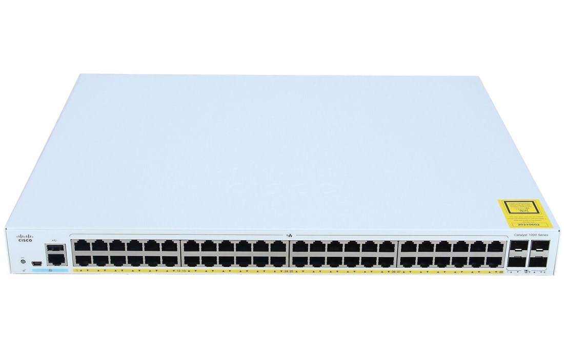 Cisco - C1000-48FP-4X-L Catalyst C1000-48FP Ethernet Switch 48Ports New