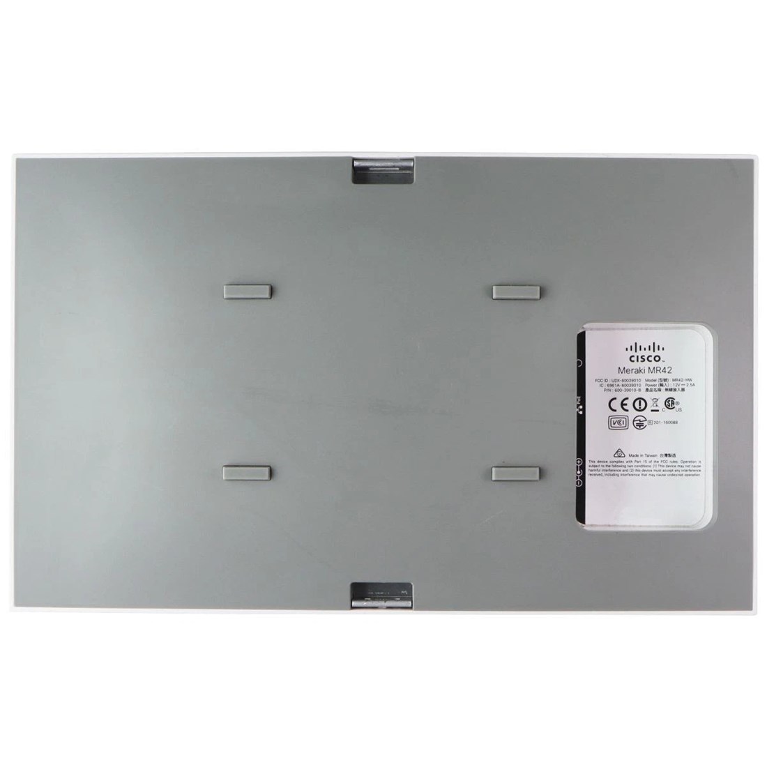 Cisco MR42-HW Meraki MR42 Cloud Managed Wi-Fi 5 Wireless Access Point