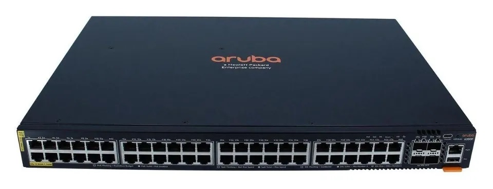 HPE JL728-61001 Aruba 6200F 48G Cl4 4Sfp+ 370W Swch