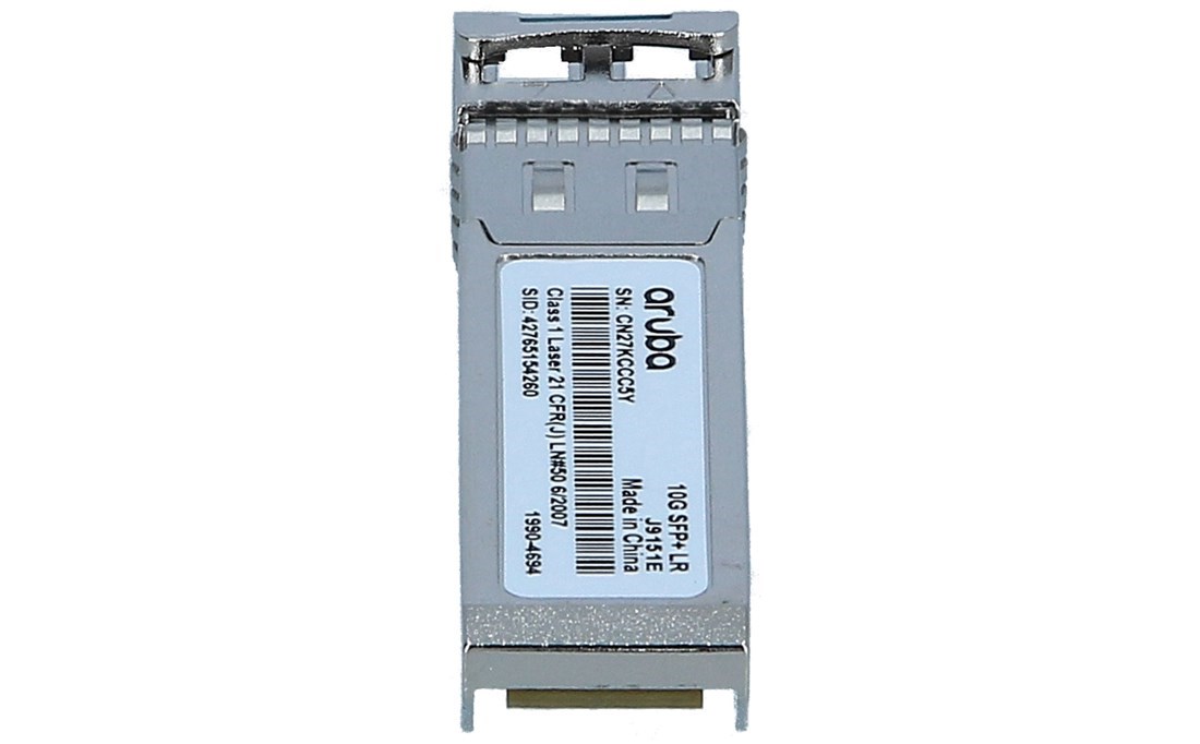 HPE J9151E Aruba 10G Sfp+ Lc Lr 10Km Smf Transceiver