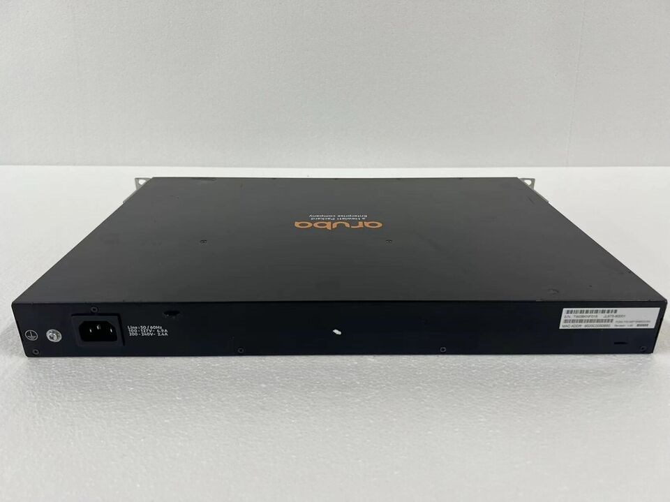 HPE JL675A Aruba 6100 48G Class4 PoE 4SFP+ 370w Switch