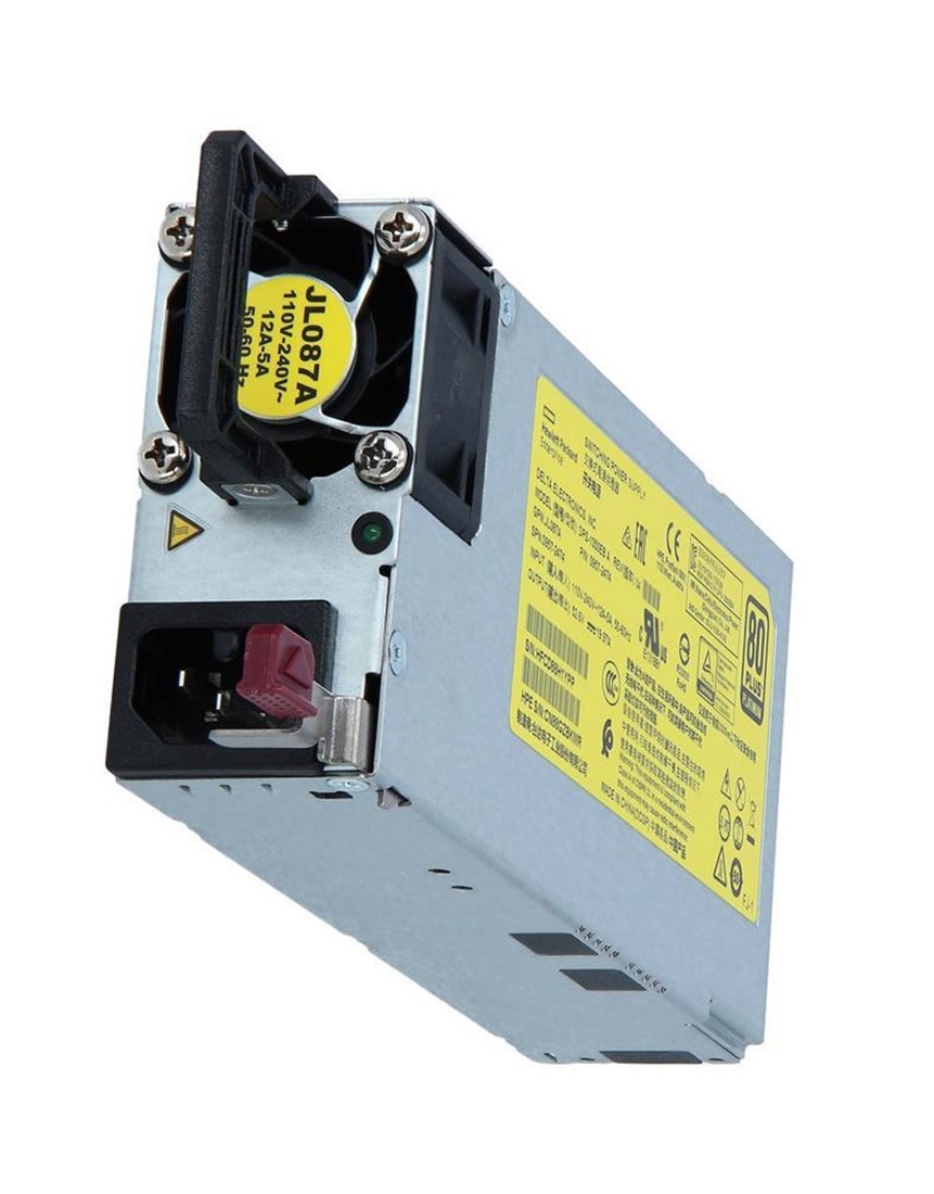 HPE JL087A Aruba X372 54VDC 1050 Watt Switching Power Supply F/S
