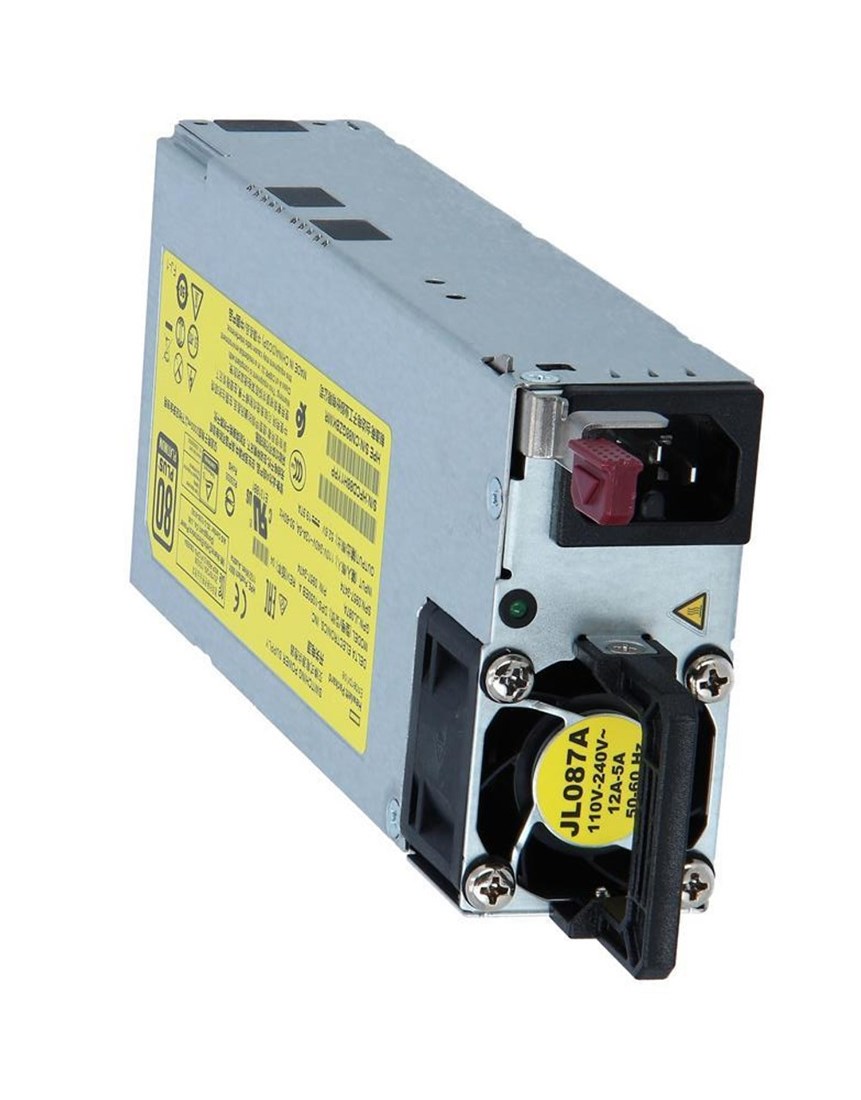 HPE JL087A Aruba X372 54VDC 1050 Watt Switching Power Supply F/S