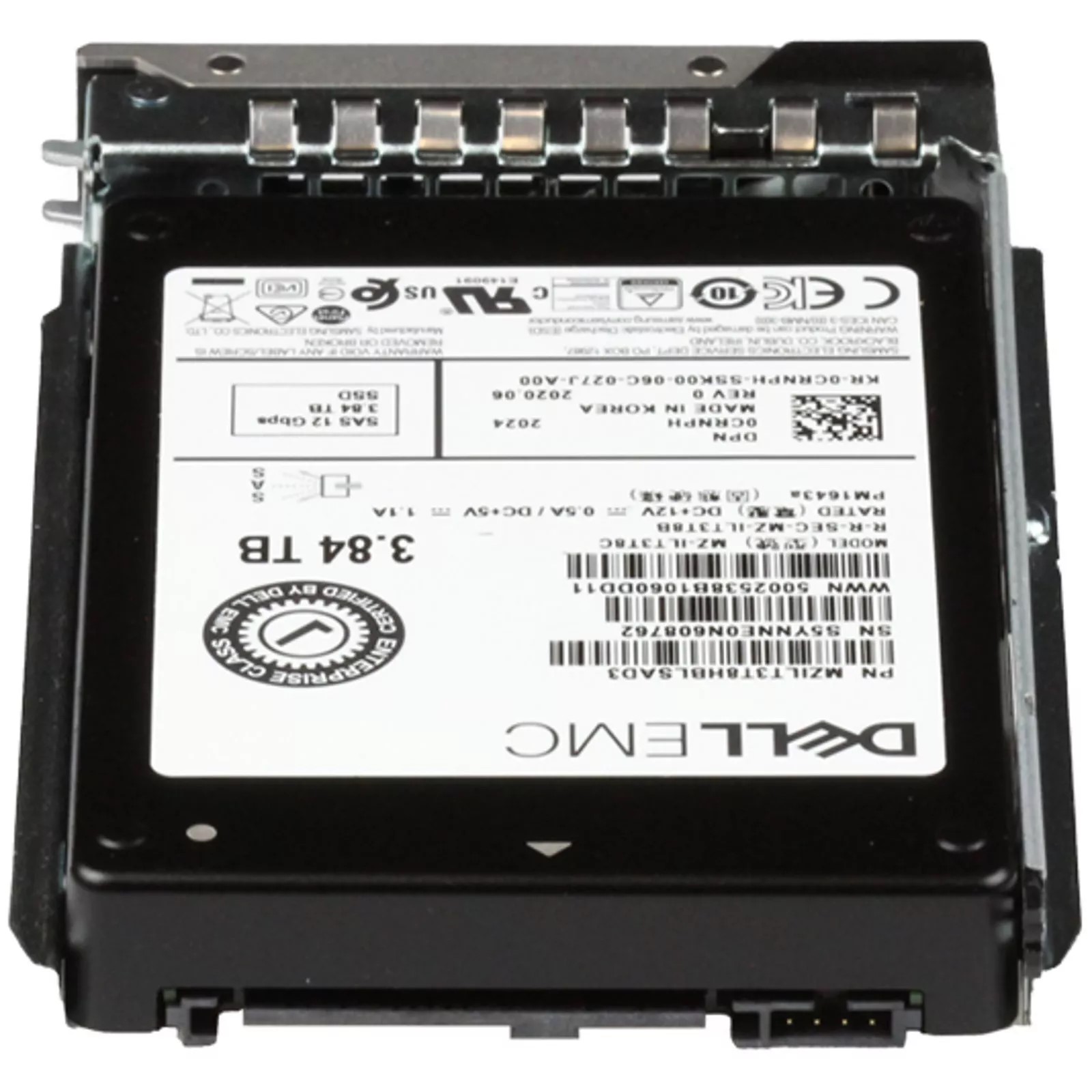 Dell CRNPH 3.84TB SAS-12Gbps Read Intensive Tlc 2.5Inch SSD With 13G ...