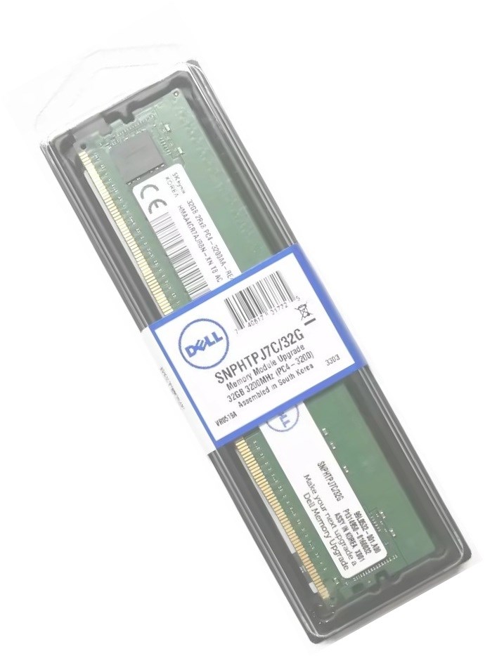 Dell HTPJ7 32GB DDR4 2Rx8 3200MHz PC4-25600 ECC Memory Brand New