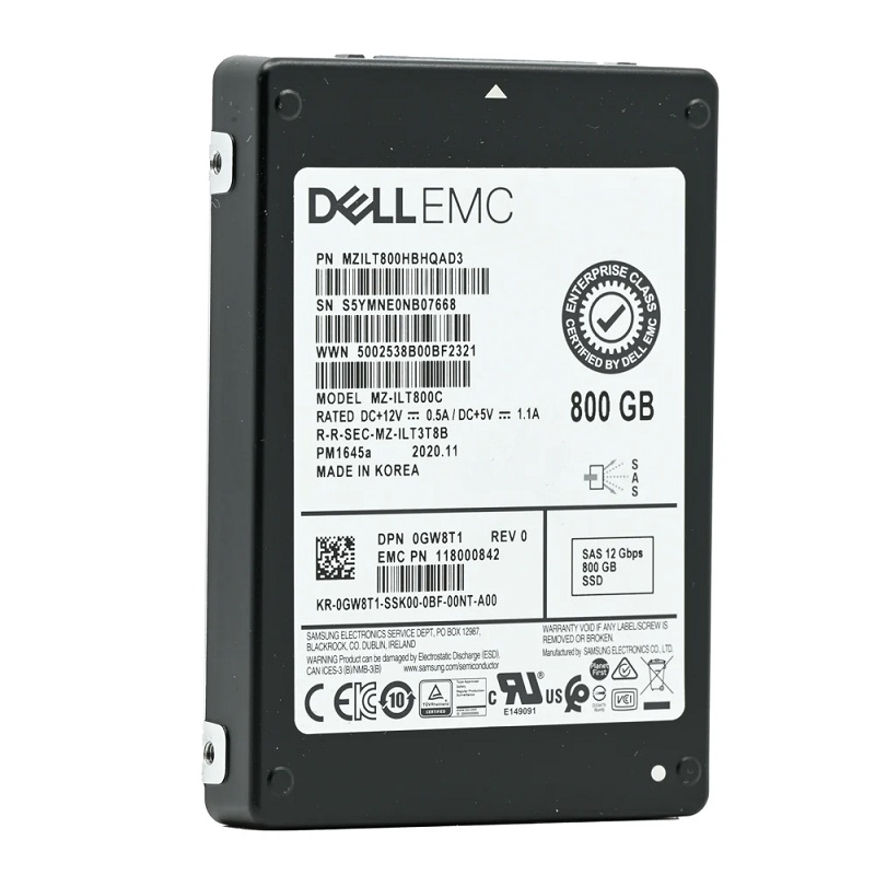 Samsung PM1645a MZ-ILT800C Mixed Use SSD 800 GB SAS 12Gb/s DELL OEM ...