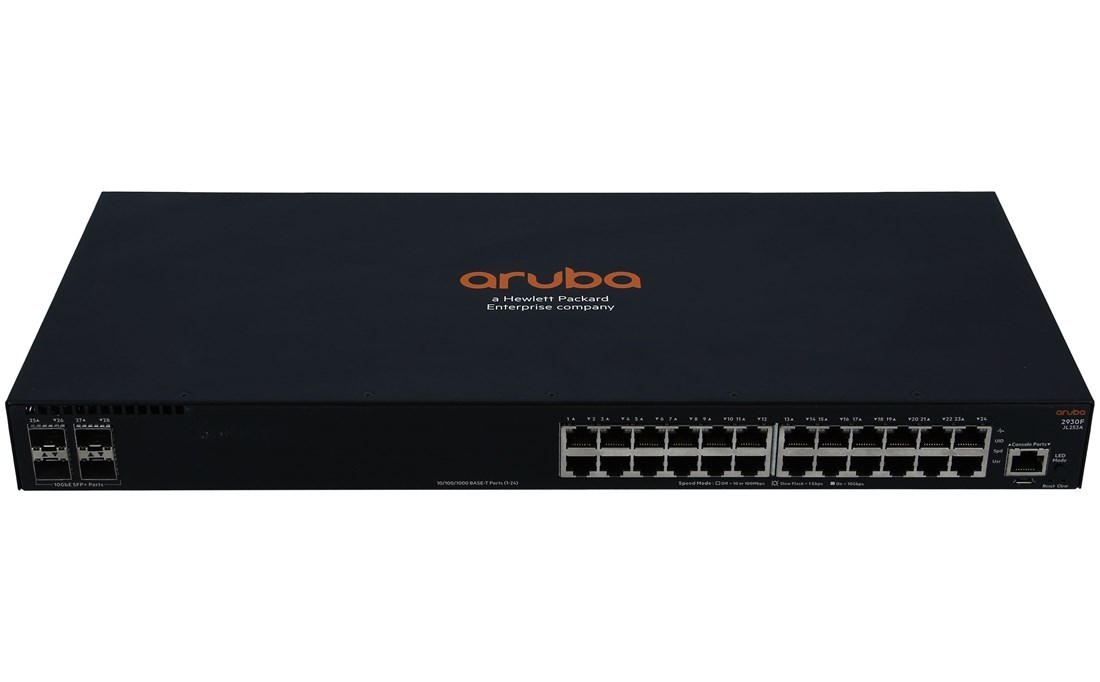 HPE JL253A Aruba 2930F 24G 4SFP+ Switch REF