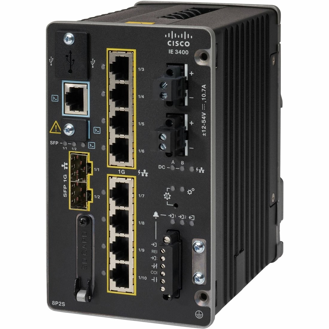 Cisco IE-3400-8P2S-E Catalyst Ethernet Switch
