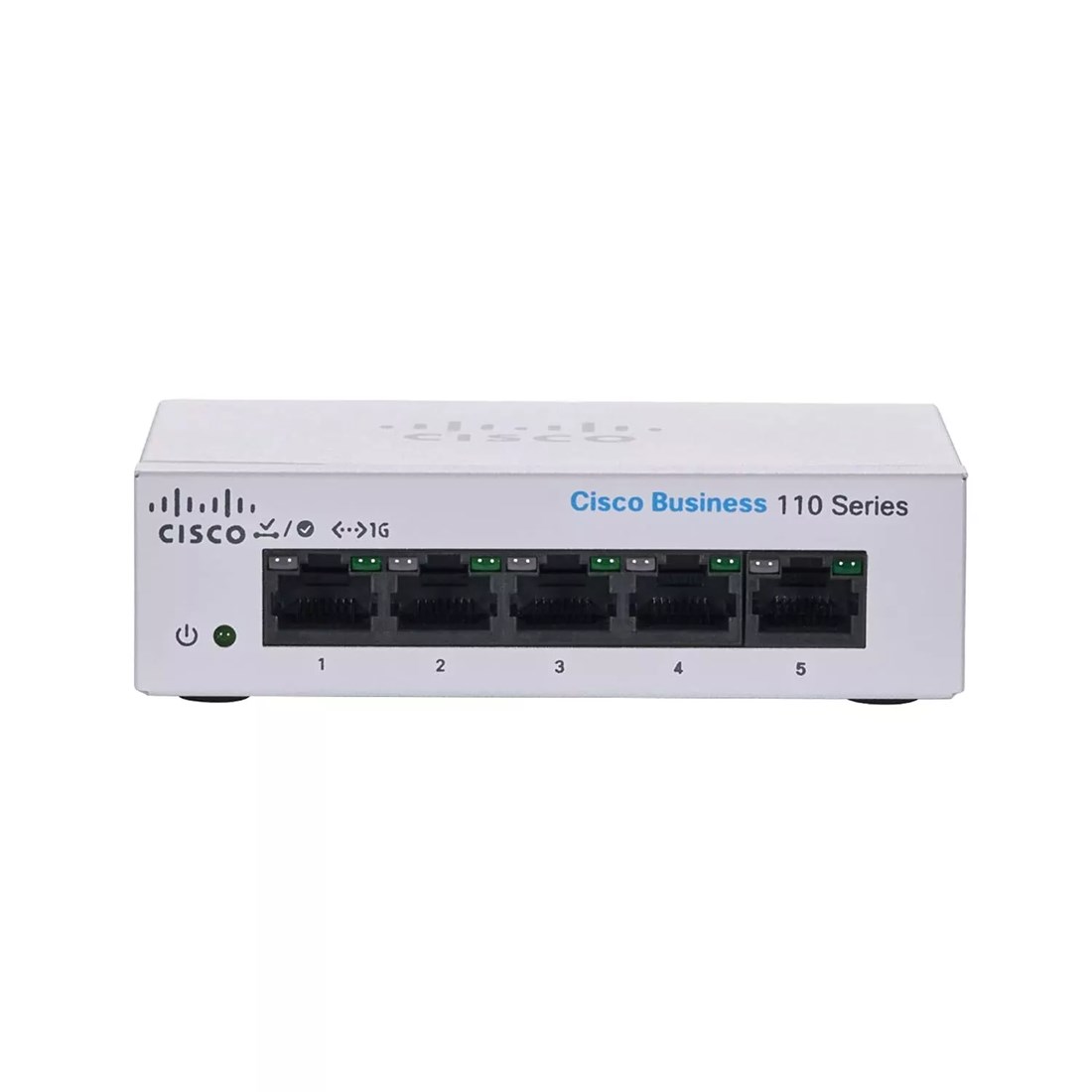 Cisco CBS110-5T-D Business 110 Series 110-5T-D 5-Ports Unmanaged Switch