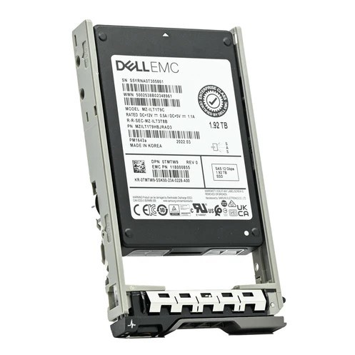 Dell TMTW9 1.92TB SAS-12Gbps Read Intensive 1 DWPD 2.5Inch SSD