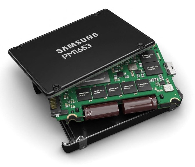 Samsung PM1653 MZILG1T9HCJR-00A07 1.92TB SAS 24Gb/s 2.5Inch Enterprise SSD