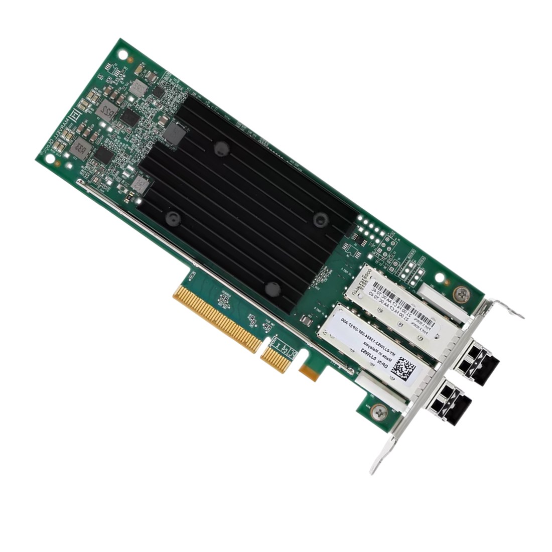 Dell 540-BDGU QLogic 2772 Dual Port 32GbE Fibre Channel Host Bus Adapter with SFPs PCIe Low ...