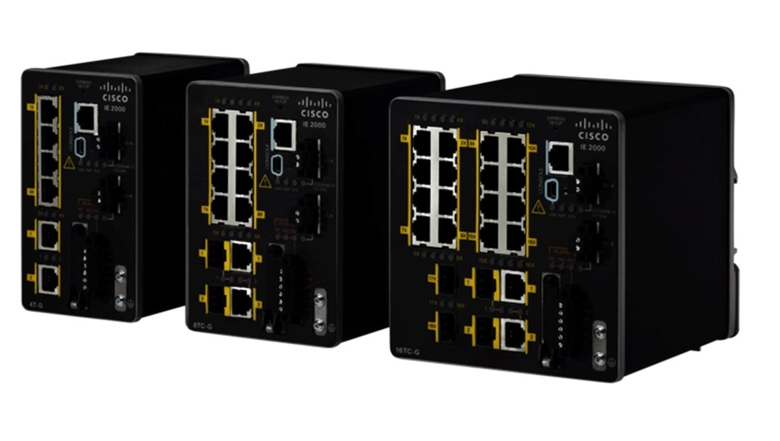 Cisco IE-2000-4T-B Industrial Eth 6X FE Copper ports Managed Switch