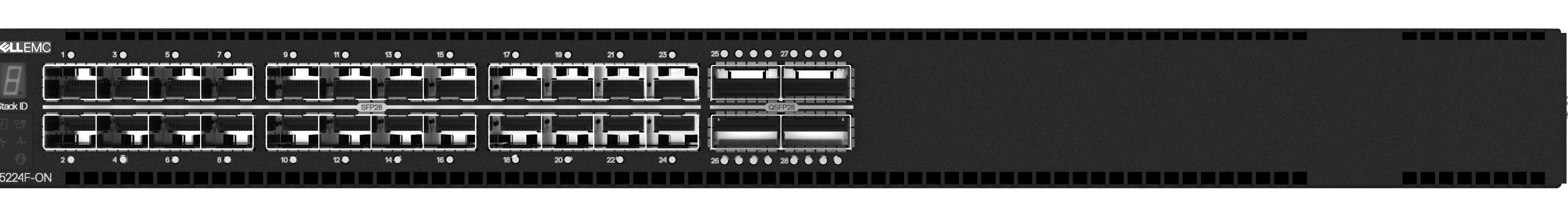 Dell EMC S5224F Networking S5224F-ON S Series 24port 1GbE Switches