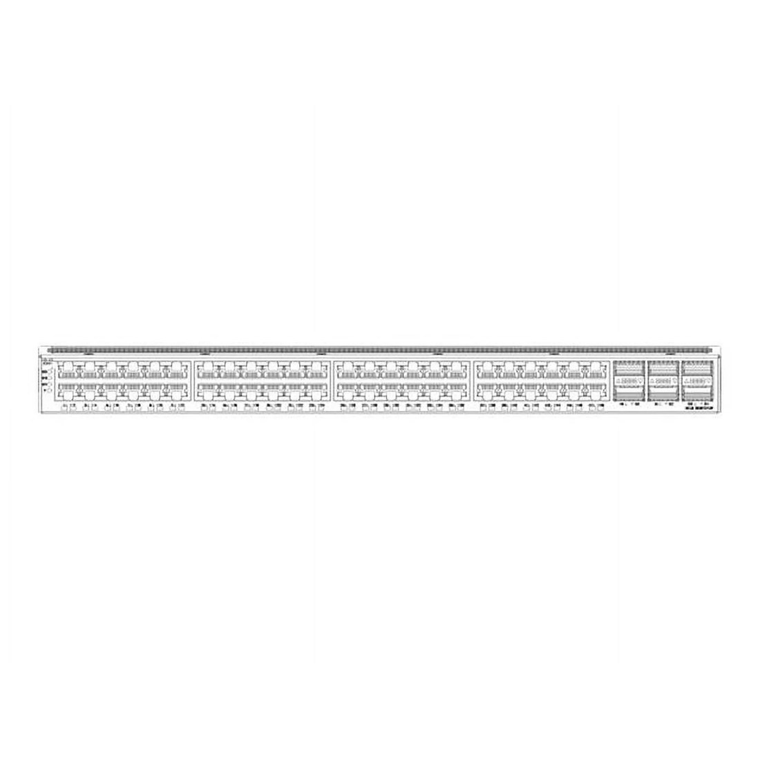 Cisco N9K-C93108TC-FX3P Nexus 93108TC-EX 48 ports managed rack ...