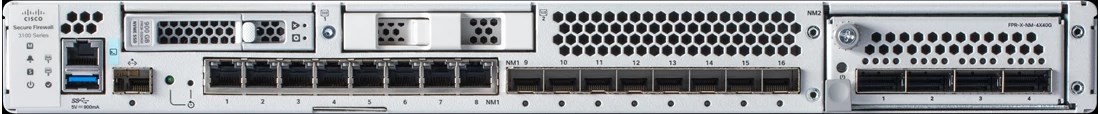 Cisco FPR3110-NGFW-K9 Secure Firewall 3110 NGFW Appliance 1U