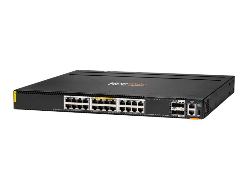 HPE R8S89A Aruba 6300M 24-port SFP+ and 4-port SFP56 Class6 PoE Switch