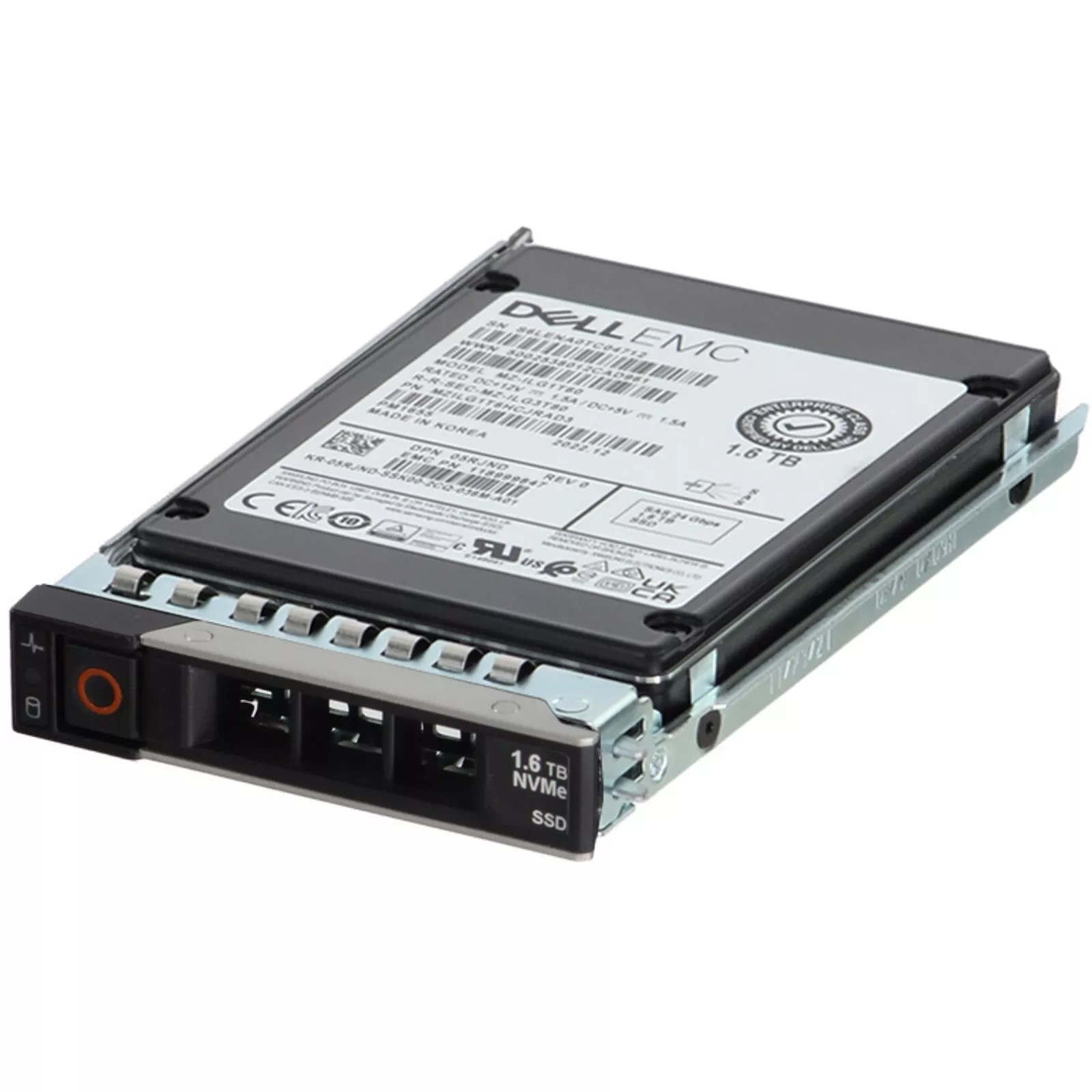 Dell 5RJND 1.6TB SAS 24Gbps Mixed Use 3DWPD 2.5-Inch SSD