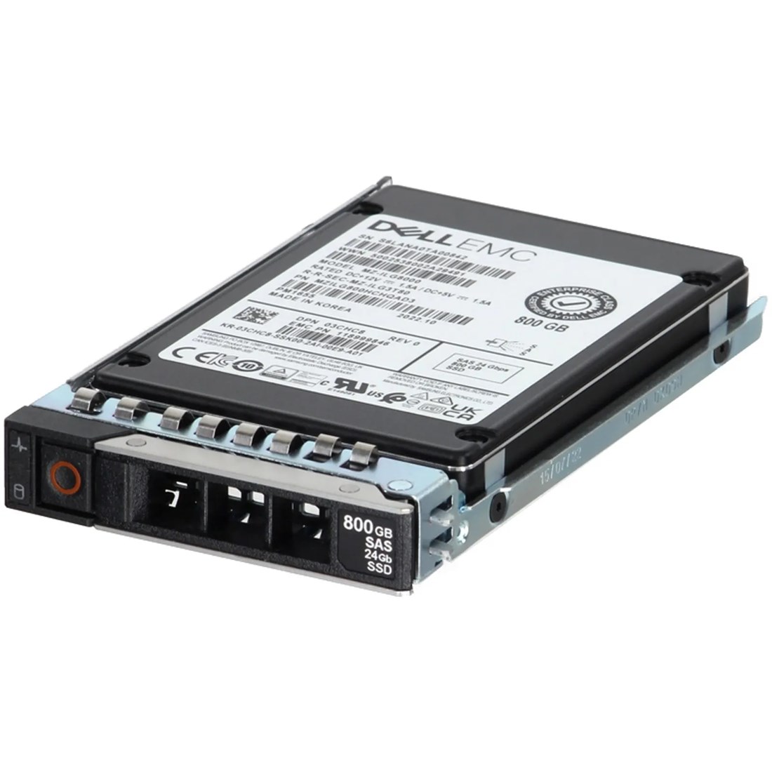 Dell 3CHC8 800GB SAS-24Gbps Mixed Use 3DWPD 2.5-Inch SSD