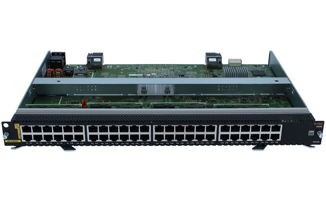 HPE R0X38-61101 Aruba 6400 48-Port 1GbE Class 4 PoE Module F/s