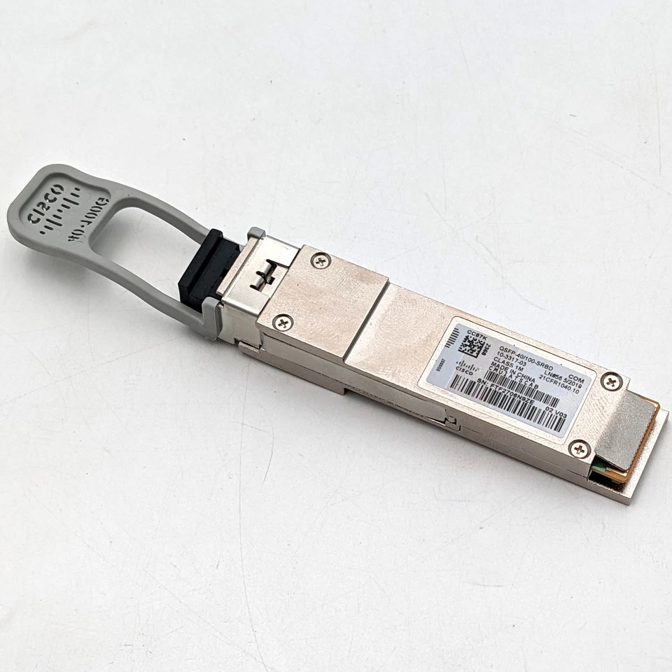 Cisco QSFP-100G-SR1.2 100G SR1.2 BiDi QSFP Transceiver, LC, 100m OM4 MMF