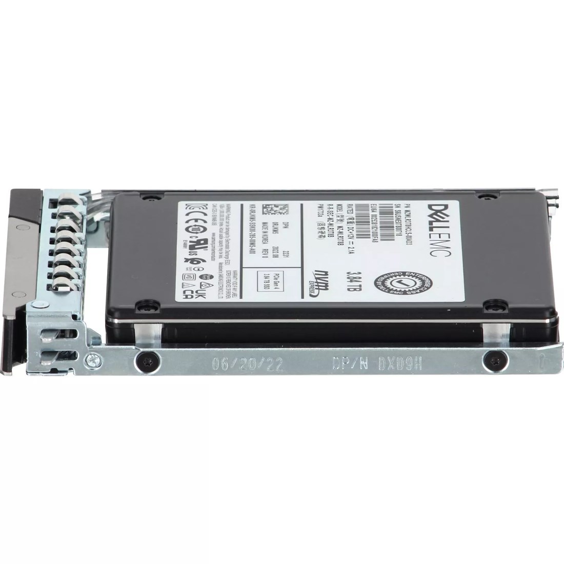 Dell RJKM5 3.84TB PCIe Gen4 NVMe Read Intensive U.3 SSD