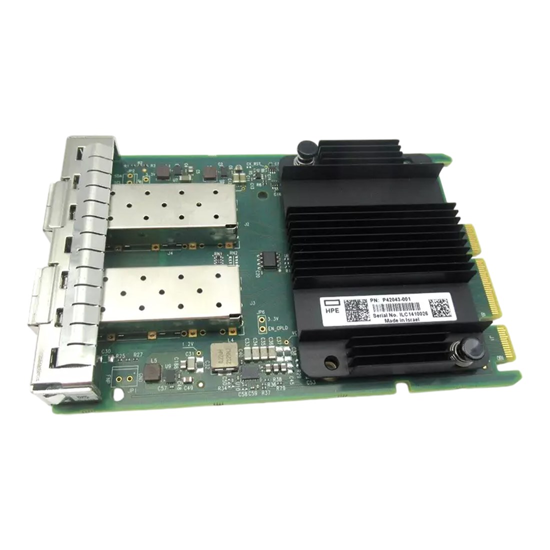HPE P42043-001 Mellanox MCX631432AS-ADAI Ethernet 10/25Gb 2-Port SFP28 ...
