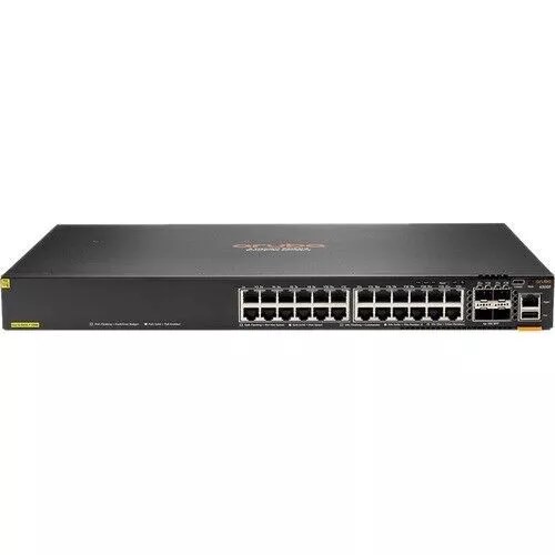 HPE Aruba JL725A 6200F 24G Class4 PoE 4SFP+ 370w Switch