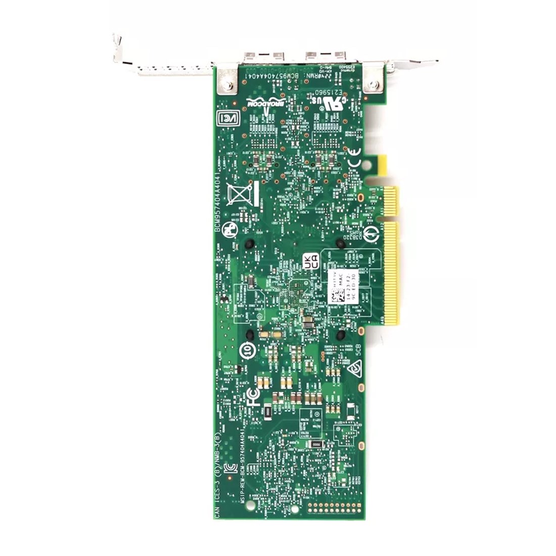 Dell 540-BDHF Broadcom 57414 Dual Port 25Gb SFP28 PCIe Adapter V2 FH
