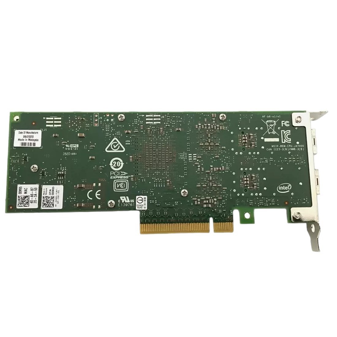 Dell 540-BDON Intel XXV710-DA2 Dual-Port 25GB Ethernet Network Adapter ...