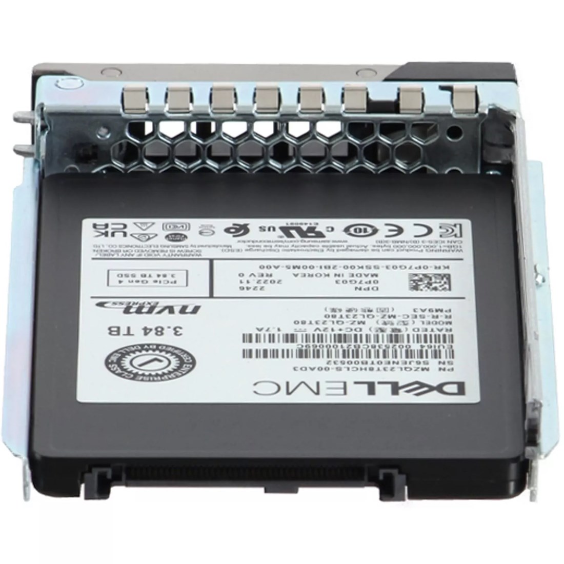 Dell P7G03 3.84TB PCIe Gen4 NVMe U.2 RI SSD
