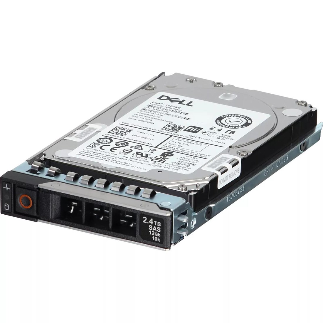 Dell 4GDNY 2.4TB 10K SAS-12Gbps 512e 256MB SED FIPS140 2.5inch Hot-Plug HDD