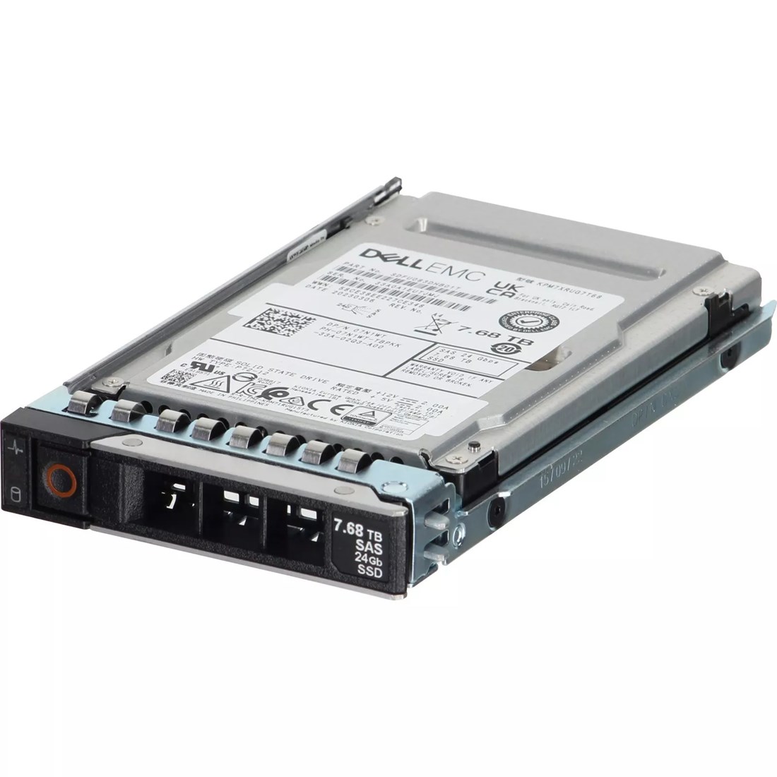 Dell 7N1WT 7.68TB SAS 24Gbps Read Intensive 1DWPD 2.5Inch Hot-Plug SSD