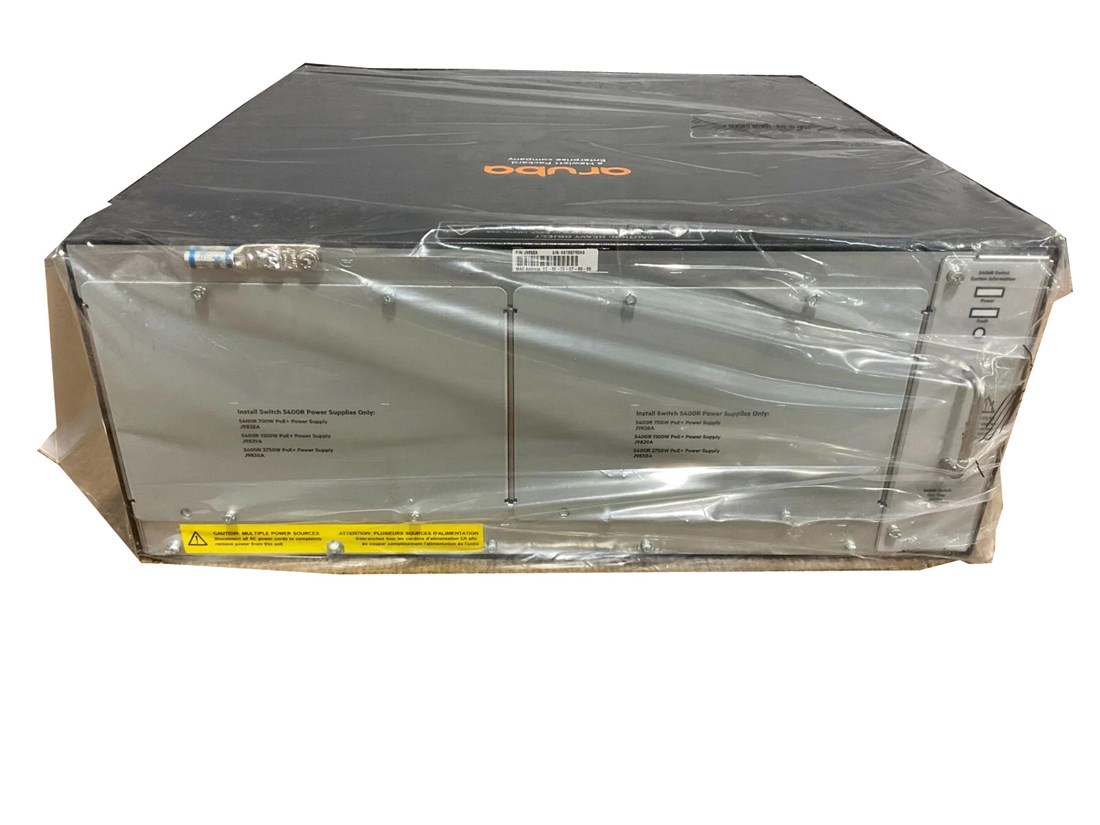 HPE JL003A Aruba 5406R 44GT PoE+ and 4-port SFP+ (No PSU) v3 zl2 Switch REF