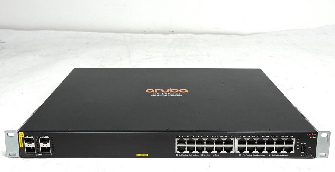 HPE R8Q68A Aruba 6200M 24G Class4 PoE 4SFP+ switch