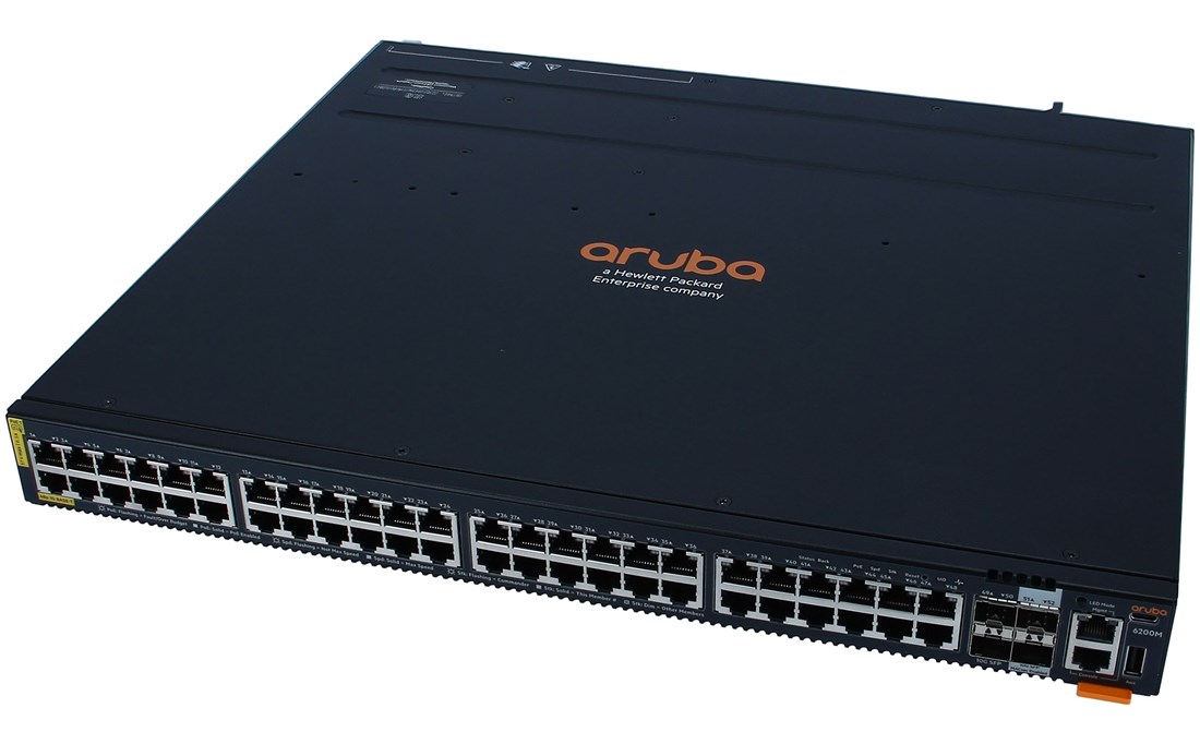 HPE R8Q70A Aruba 6200M 48G Class4 PoE 4SFP+ Switch NEW